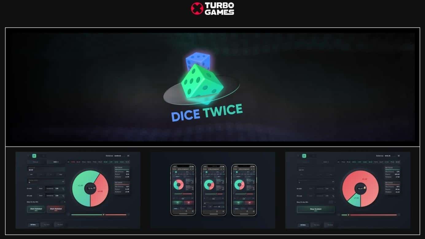Dice Twice ᐈ Demo gratuite - Bonus 500 € | Turbo Games 💥